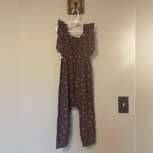 Jamie Kay | Bottoms | Jamie Kay Ruffle Floral Jumpsuit Size 5 | Poshmark